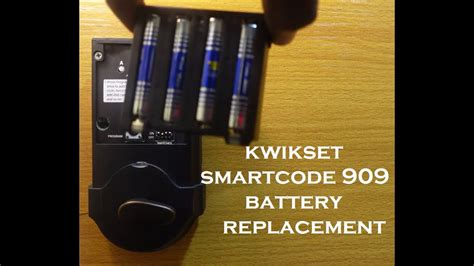 Kwikset SmartCode Battery Replacement YouTube
