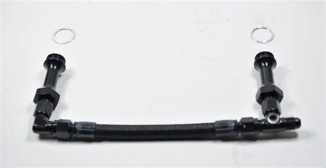 930002 Bl Fragola 6 An Holley 4150 Carburetor Dual Inlet Feed Line
