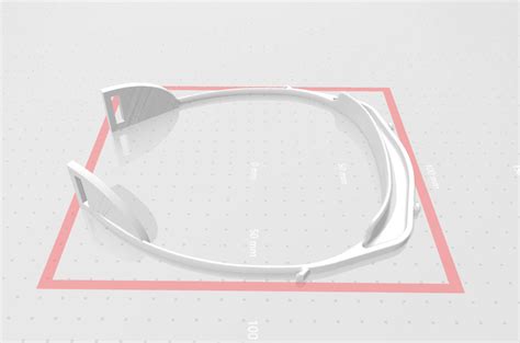 3d Printed Medical Face Shield Support Personal Protective Equipment Ppe By 3dfanatics Pinshape