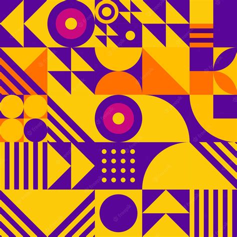 Elemento Gráfico De Semitono Geométrico Línea Vector Formas Coloridas Diseño De Fondo Mural