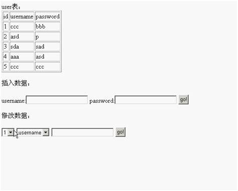 【php】数据库的增删改查和php与javascript之间的交互js动态php增删改查 Csdn博客
