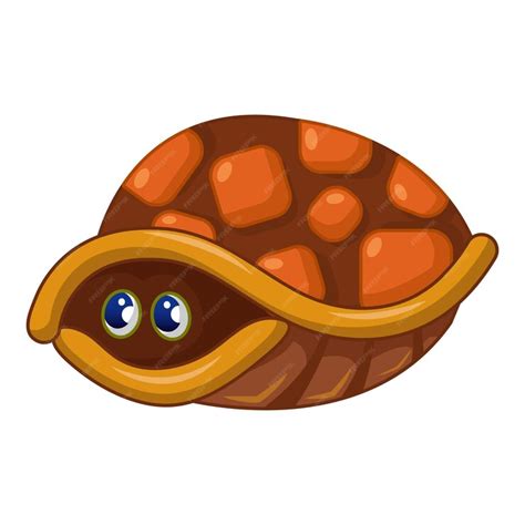 Premium Vector Turtle In House Icon Cartoon Illustration Of Turtle In