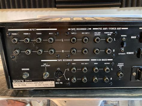 Sony Td 1150d Integrated Amplifier Audio Soundbars Speakers And Amplifiers On Carousell