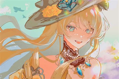 Navia Genshin Impact Drawn By Omochichi96 Danbooru