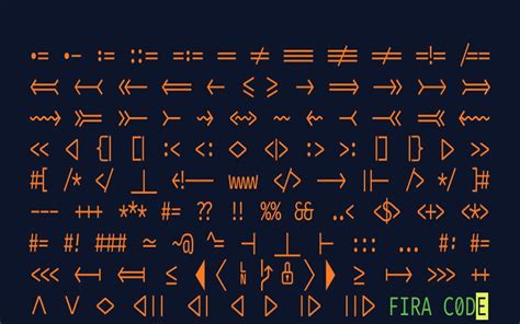 Fira Code Font Free Download