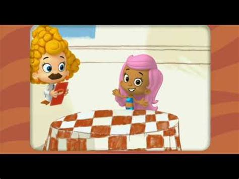 Bubble Guppies Restaurante Nick Jr Brasil Temporada 3 Canção