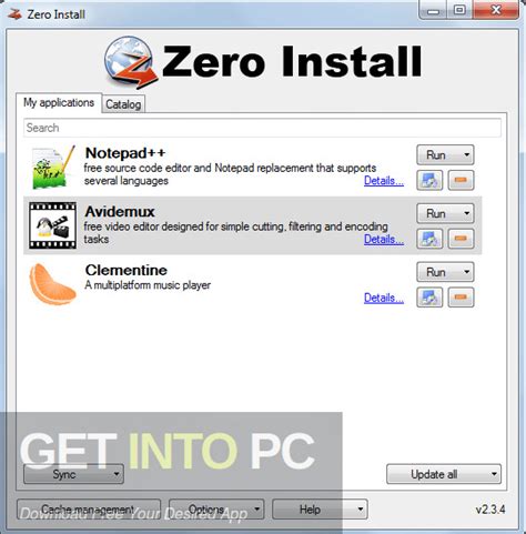 zero install