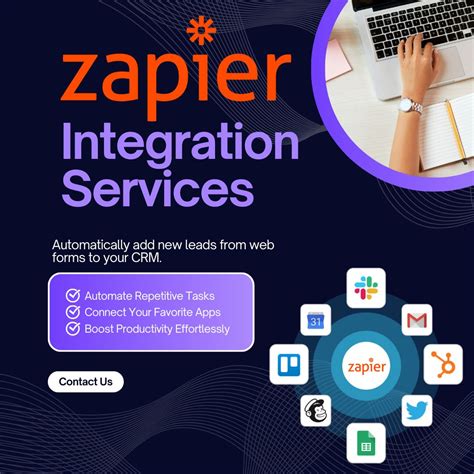 Zapierintegration Automation Productivityboost Worksmart