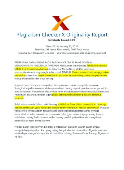 Penerapan Data Mining Pada Pasokan Order Barang Dengan Menggunakan Algoritma Apriori