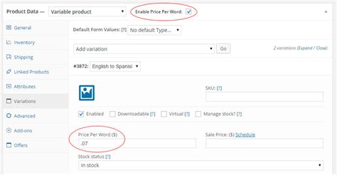 WooCommerce Price Per Word AngellEYE