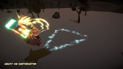 artstation vfx graph project thunderlord game assets