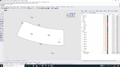 Best Fit D Points To Closed Curve Scripting McNeel Forum