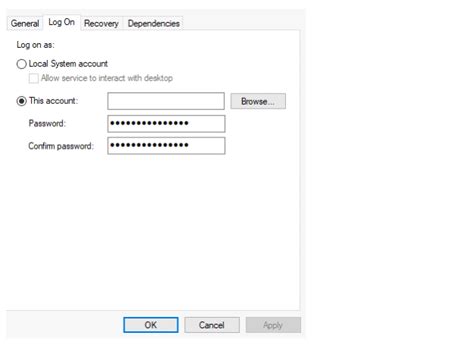 using an external database