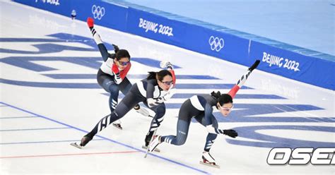 스피드스케이팅 김보름 박지우 김현영 베이징에서 영광을 [사진]