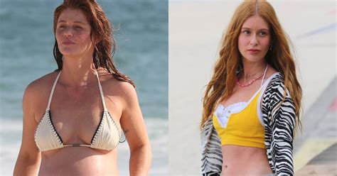 Fotos De Cíntia Dicker De Biquíni Na Praia Confudiram Web E Modelo Foi