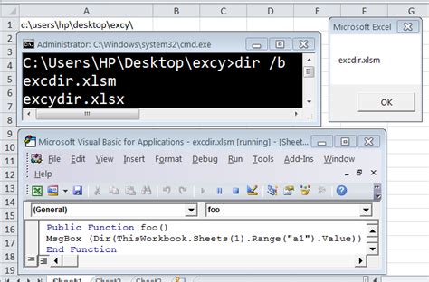 Read A Path To A Folder From A Excel Workbook Cell Using Vba Stack Overflow