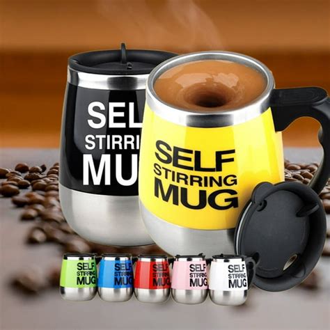 Amdohai 400ml Mugs Automatic Electric Self Stirring Mug Cup Coffee Milk