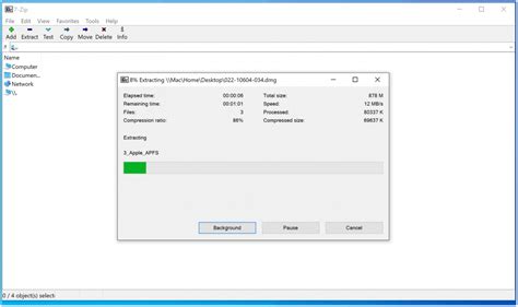 How To Open Or Extract Apple DMG Files On Windows 10