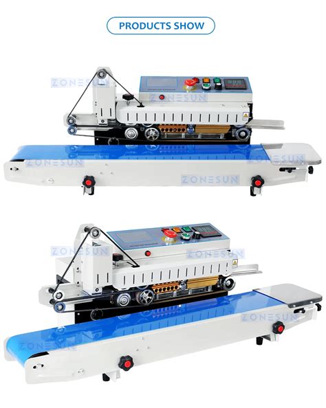 Zonesun Zs Fr1800p Automatic Bag Sealing Machine With Date Coder