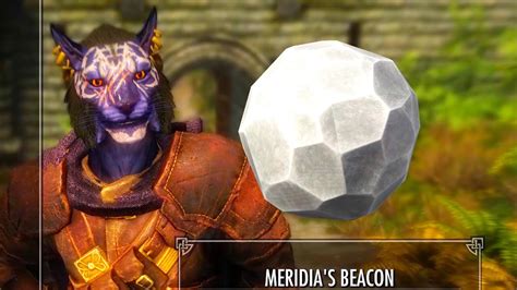 Inigos Hand Touches The Meridias Beacon Skyrim Anniversary Edition Youtube