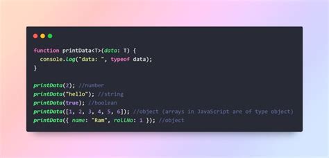 Sameer Sabir On Linkedin Typescript Generics Coding Programming