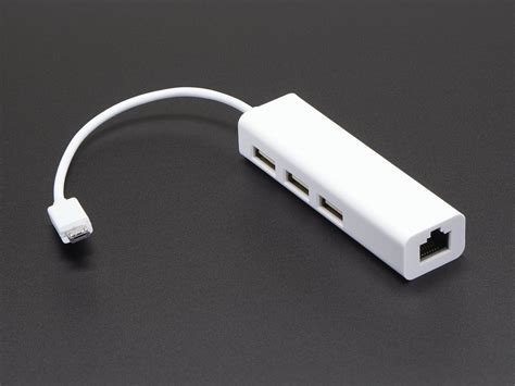 ethernet hub and usb hub w micro usb otg connector buy in australia