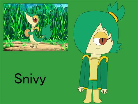 Pokemon Black And White Human Snivy By Moonlight Geek Girl On Deviantart