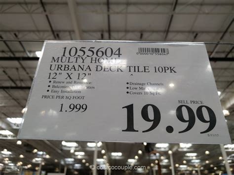 Multy Home Urbana Deck Tile