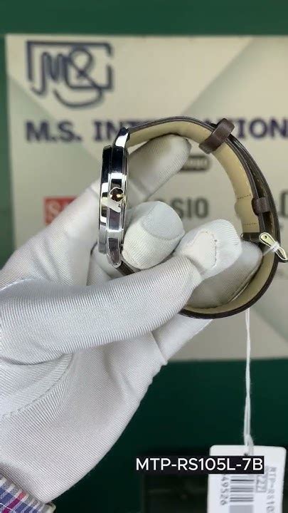 Casio Mtp Rs105l 7bvdf Solar Powered Analog Mens Watch Solarpoweredwatches Analogwatch