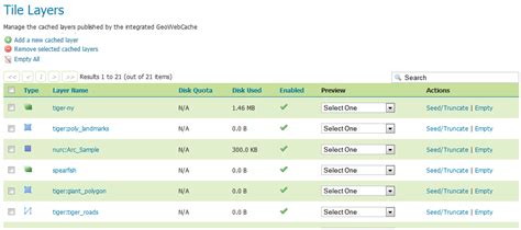 Tile Layers GeoServer X User Manual