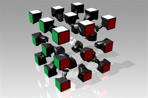 dayan zhanchi speed rubik s cube autodesk inventor stl step iges