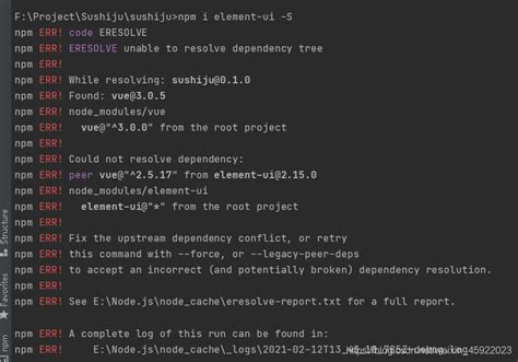 关于element Ui 安装失败的问题解决elementor安装失败 Csdn博客