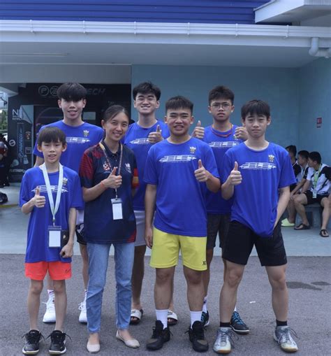 男子羽球16强小组循环赛： 古晋四中 Vs 巴生滨华 2023年第十届马来西亚华文独中球类锦标赛