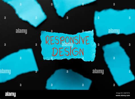 Conceptual Display Responsive Design Internet Concept Web Page