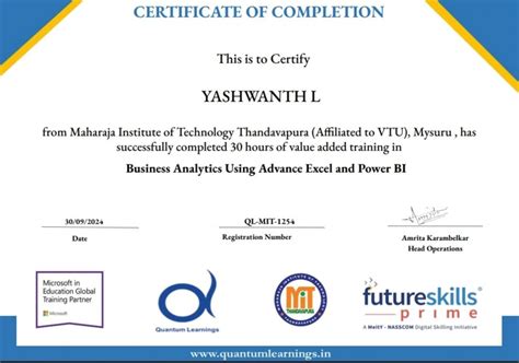 Yashwanth L On Linkedin Businessanalytics Excel Powerbi Upskilling
