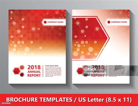 브로셔 앞 쪽 템플릿 미국 문자 크기입니다 육각형 과학 및 의학 템플릿 건강관리와 의술에 대한 스톡 벡터 아트 및 기타 이미지