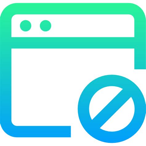 Browser Super Basic Straight Gradient Icon Browser Super Basic Straight Gradient Icon