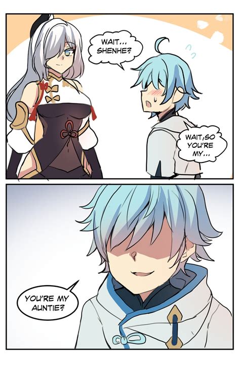 Shenhe And Chongyun Genshin Impact Drawn By Hinghoi Danbooru