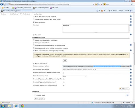 Maven Release Perform Tries To Do A Get To A Workspace Sub Folder In Tfs Naked Agility With