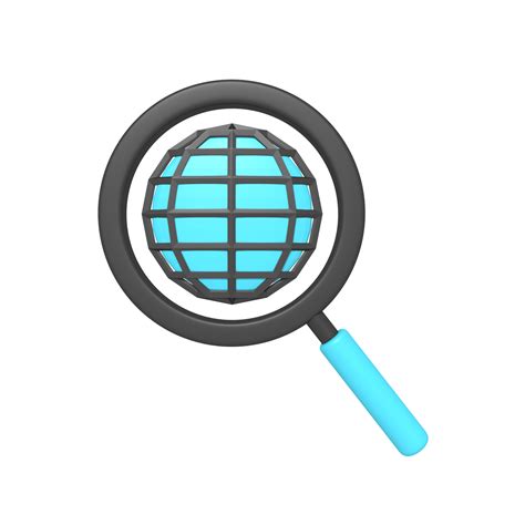 icon searching on browser of rendering 3d 23280998 png