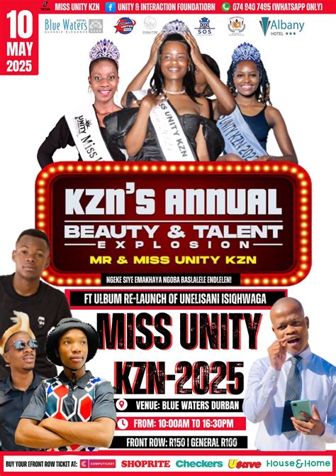 unity 🎉 exciting news 🎉 we are thrilled to announce that miss unity