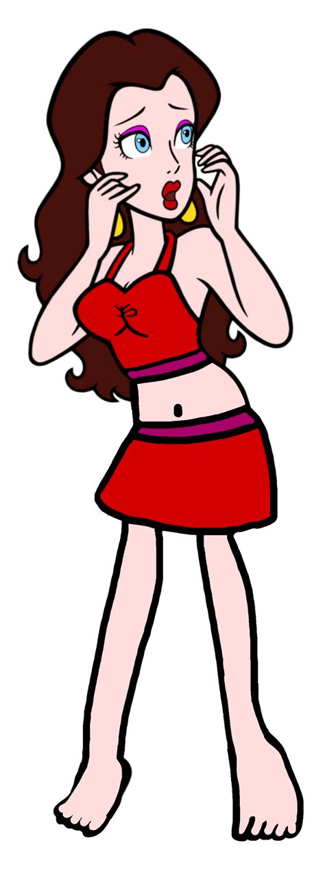 Super Mario Swimwear Pauline 2d By Joshuat1306 On Deviantart