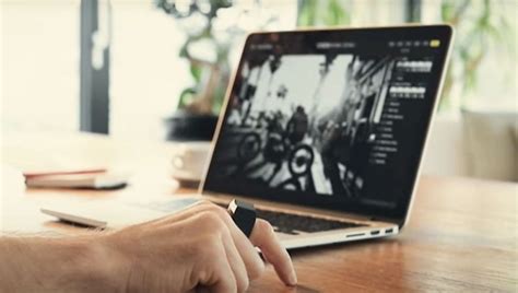 Wearable Ring Turns Any Surface Into Touchpad