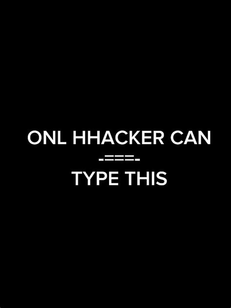 Only Hacker Can Type This 2023 Hackerchallenge Youtube