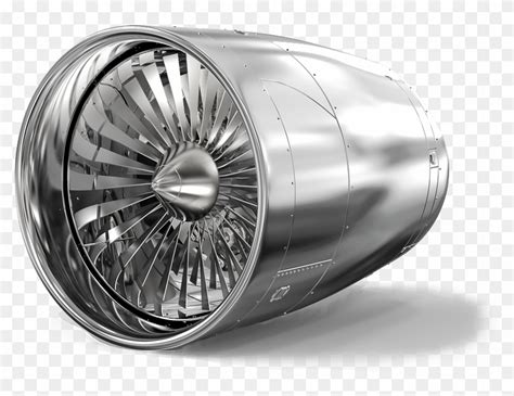 Bigstock Jet Engine On White Background Jet Engine Hd Png Download