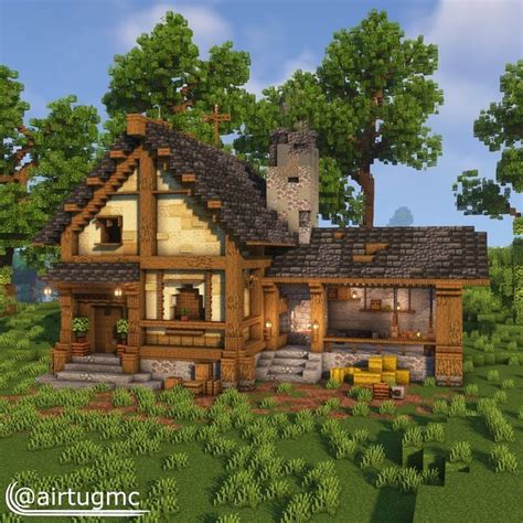 Stunning Blacksmith House In Minecraft