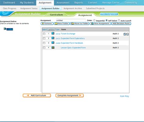 Using Compass Learning To Create An Assignment For Students Teacher