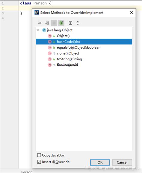 Idea 快速生成 Equalshashcode 方法体idea自动生成equals和hashcode Csdn博客