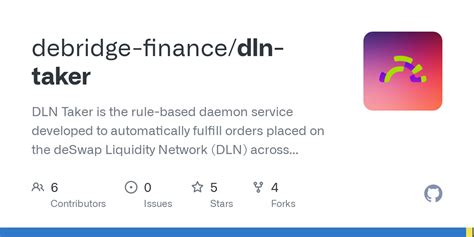 GitHub Debridge Finance Dln Taker DLN Taker Is The Rule Based Daemon Service Developed To