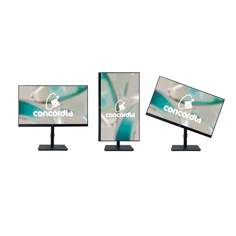 Monitor Concórdia P2401 238 Led Full Hd Vga Hdmi Com Ajuste Alturarotação Fort